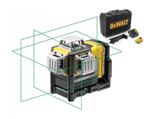 DeWALT DCE089D1G Laser Krzyżowy 360° 10,8V - zielony COBO Elektronarzędzia